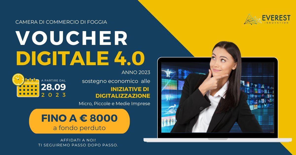 Voucher Digitale 4.0 – Foggia - Everest Innovation